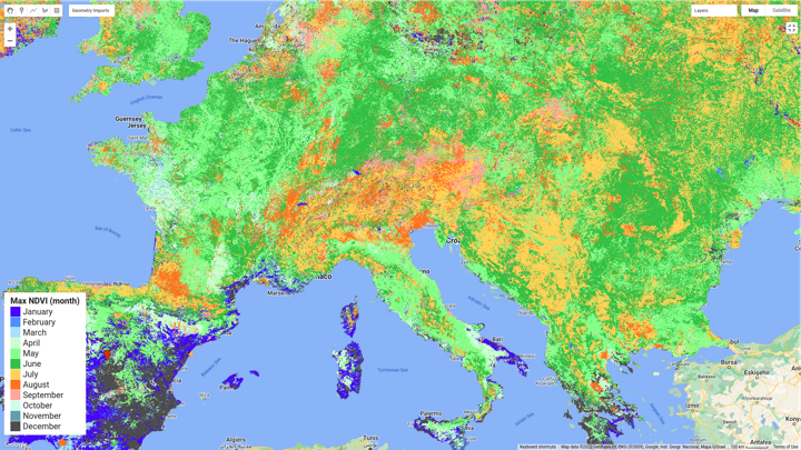 HISTARFM - How to Work with Gap-Filled Imagery | Google Earth Engine | Google for Developers